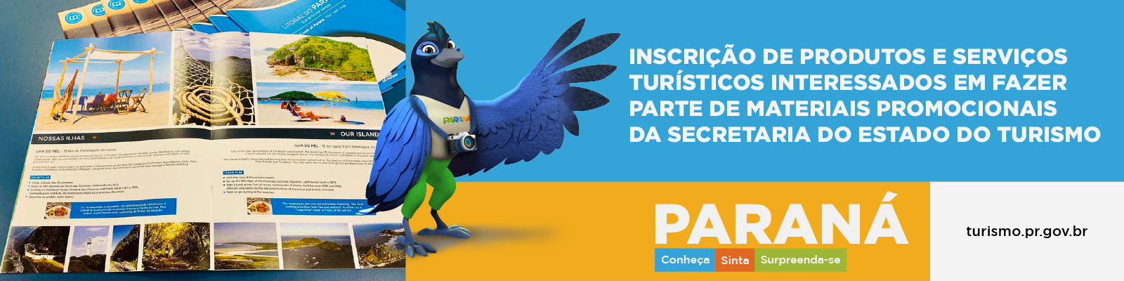 Edital Material Promocional | Secretaria do Turismo